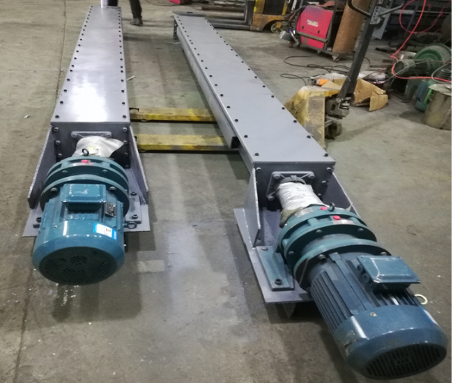 Powder Screw Conveyor Sludge Screw Feeder Material Conveying System