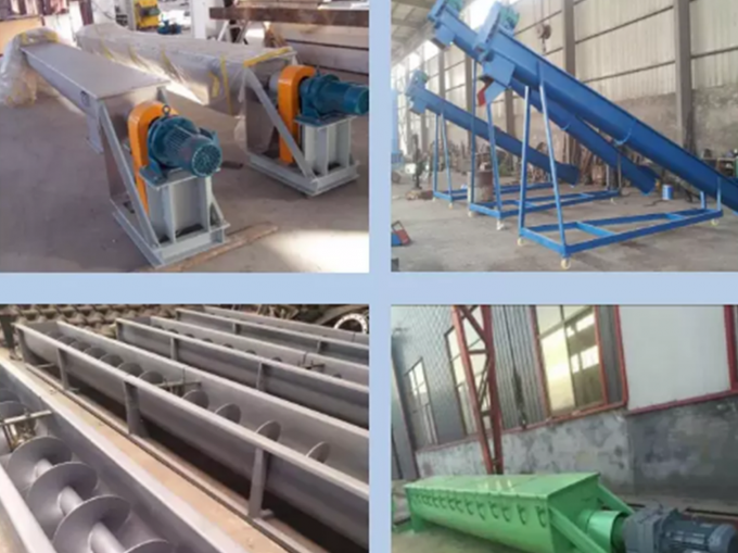 Custom Powder Screw Conveyor Material Conveying Equipment Screw Feeder